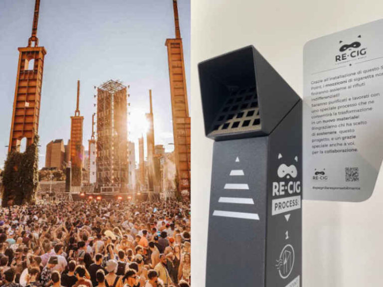 Kappa FuturFestival, Re-Cig la raccolta differenziata delle sigarette Kappa FuturFestival, Re-Cig la raccolta differenziata delle sigarette